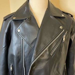 Robert Graham | Jackets & Coats | Nwt Robert Graham Black Vegan Leather ...